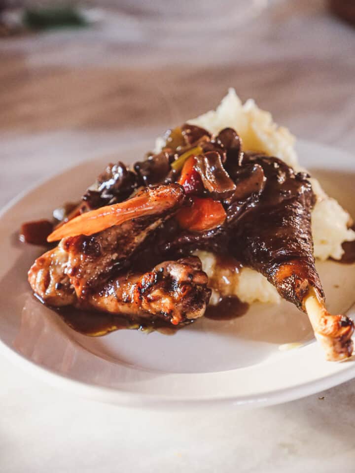 Authentic Coq Au Vin With A Rooster - The Peasant's Daughter