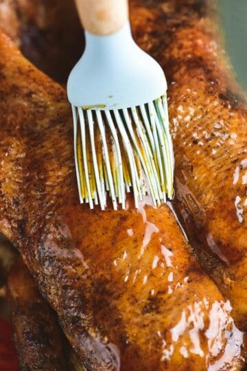 Oven Roasted Crispy Whole Duck & Orange Maple Glaze