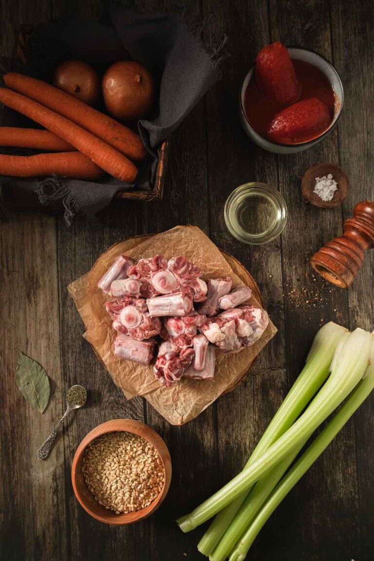 European Oxtail & Barley Soup - The Peasant's Daughter