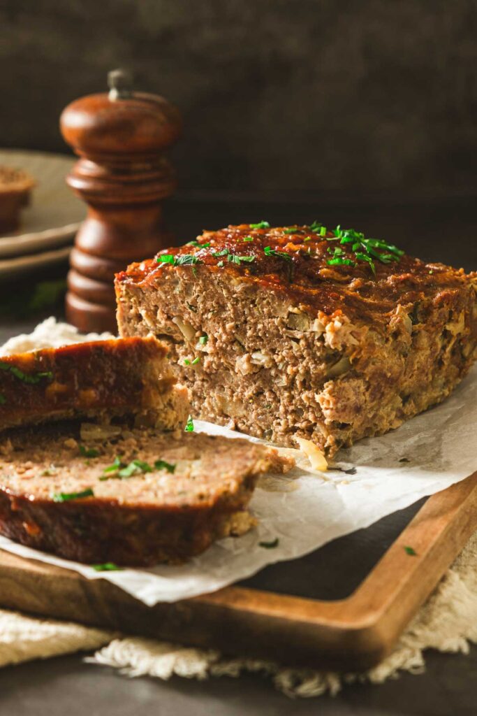 Traditional German Meatloaf (Hackbraten) - The Peasant's Daughter