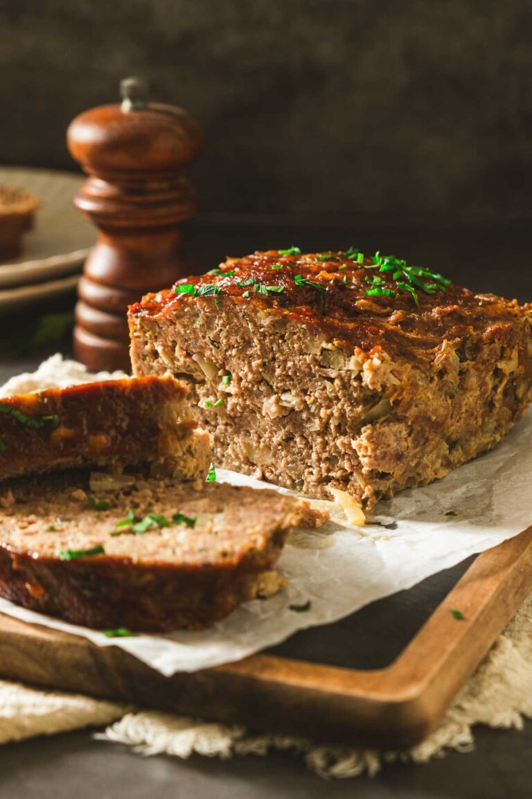 Traditional German Meatloaf (Hackbraten) - The Peasant's Daughter